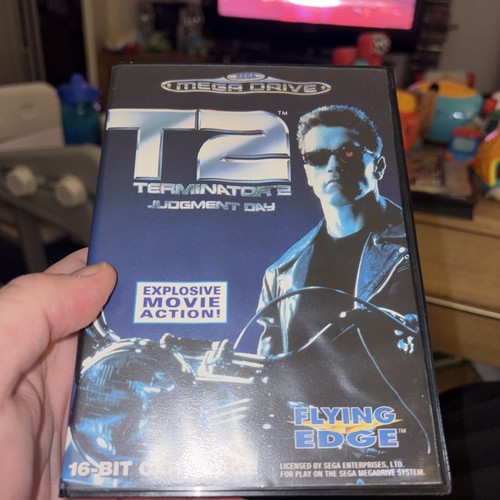 T2 Terminator 2 Judgement Day Sega Mega Drive Boxed With Instructions ...