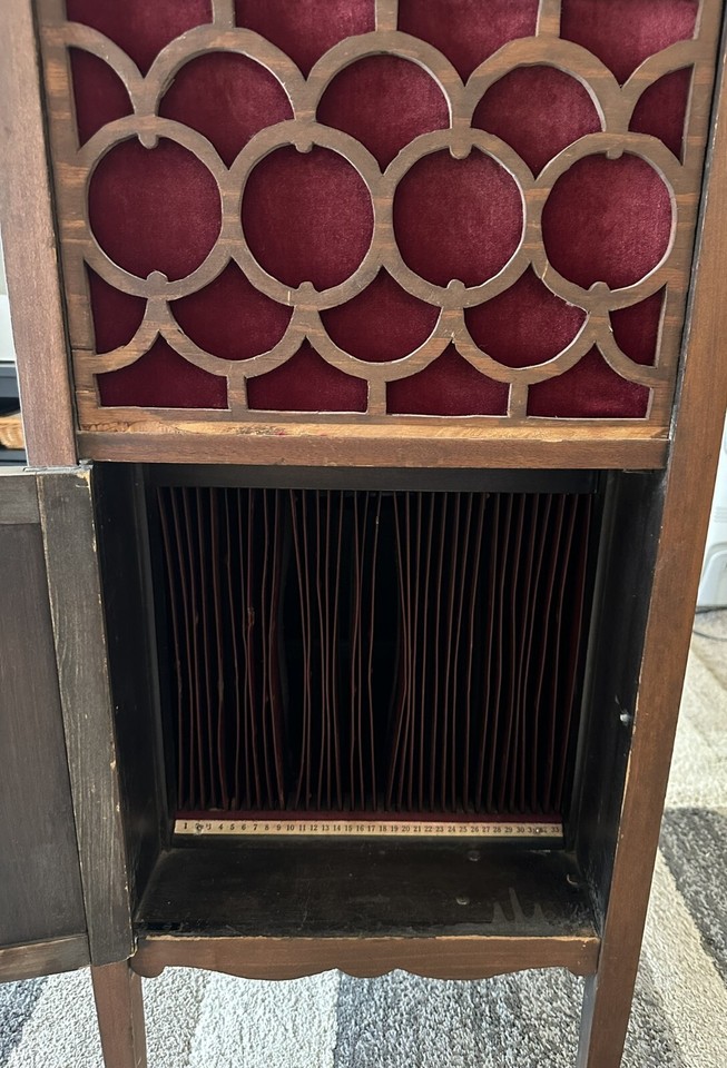 1919 Edison LU-37 Diamond Disc Phonograph Talking Machine Antique w/ 34 ...