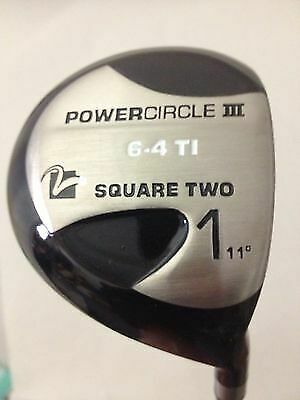 Square Two Power Circle III TI 11 Driver Golf Club, Stiff Graphite ...