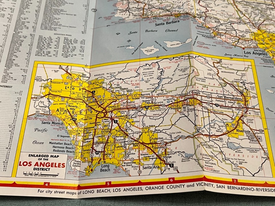 vintage gas stations paper street road maps - Various cities years 40s ...