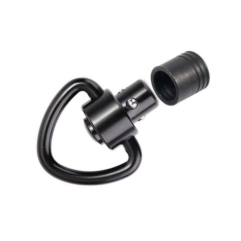 Tactical Push Button Sling Swivel Mount QD Loop Sling Adapter For Rifle ...