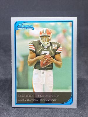 DARRELL HACKNEY 2006 Bowman Rookie Card RC #269 BROWNS | eBay