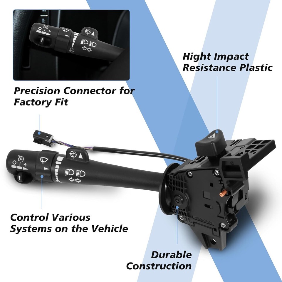 Turn Signal Multi-Function Switch with Cruise Control Fit for GMC Chevy ...