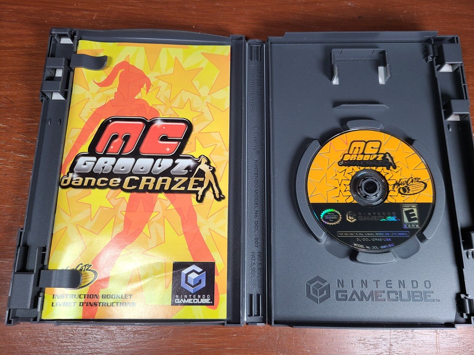MC Groovz Dance Craze (Nintendo GameCube 2001) Complete w Manual CIB ...