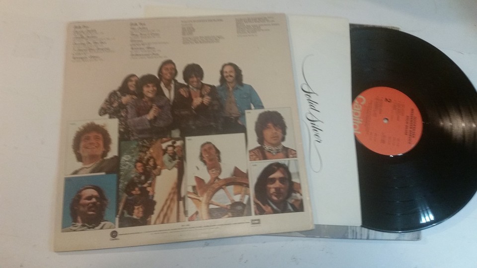 Quicksilver Messenger Service Solid Silver ST-11462 Capitol LP 1975 ...