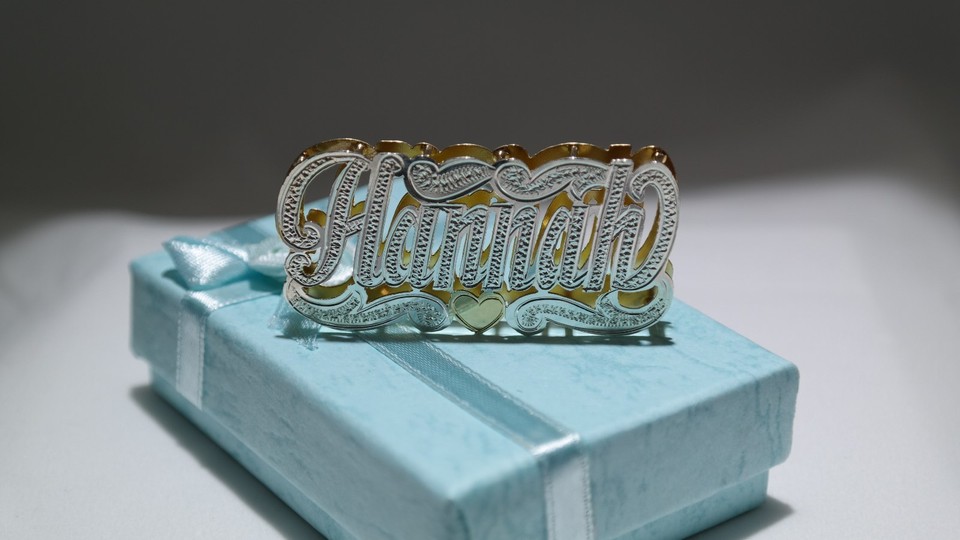 PERSONALIZED DOUBLE NAME PLATE (10k,14k,Fine Silver gold overlay) | eBay