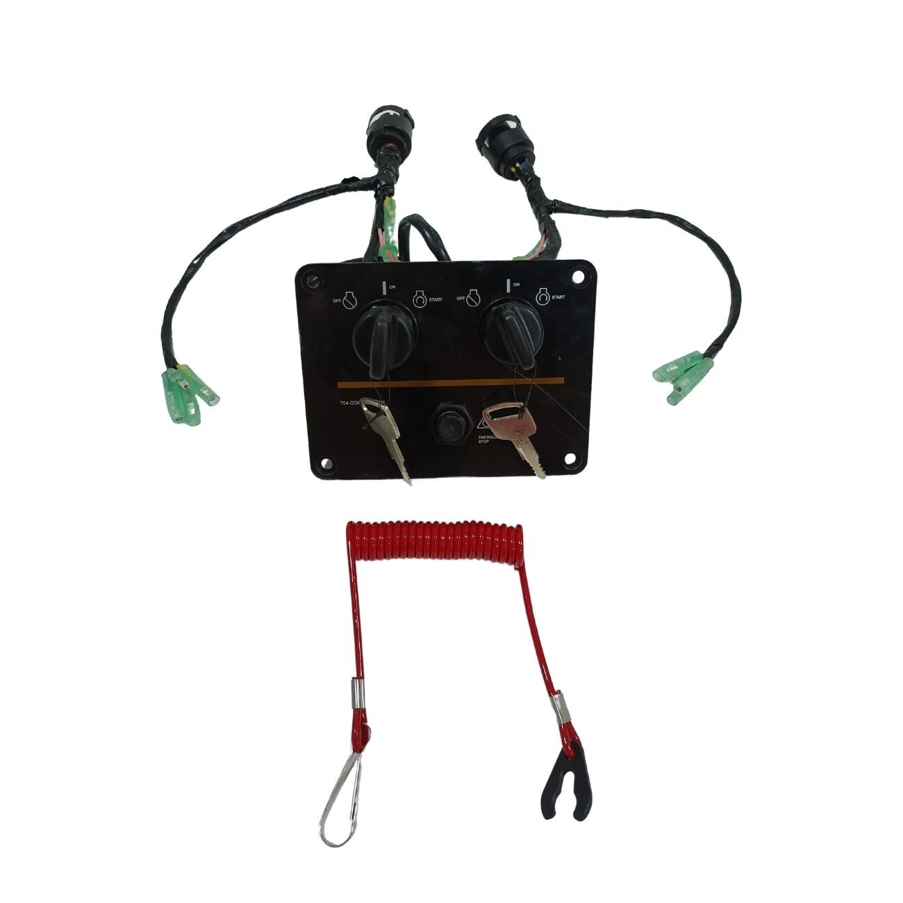 YAMAHA Top Twin Dual Key Switch Assembly Panel 6K1-82570-08 6K1-82570 ...