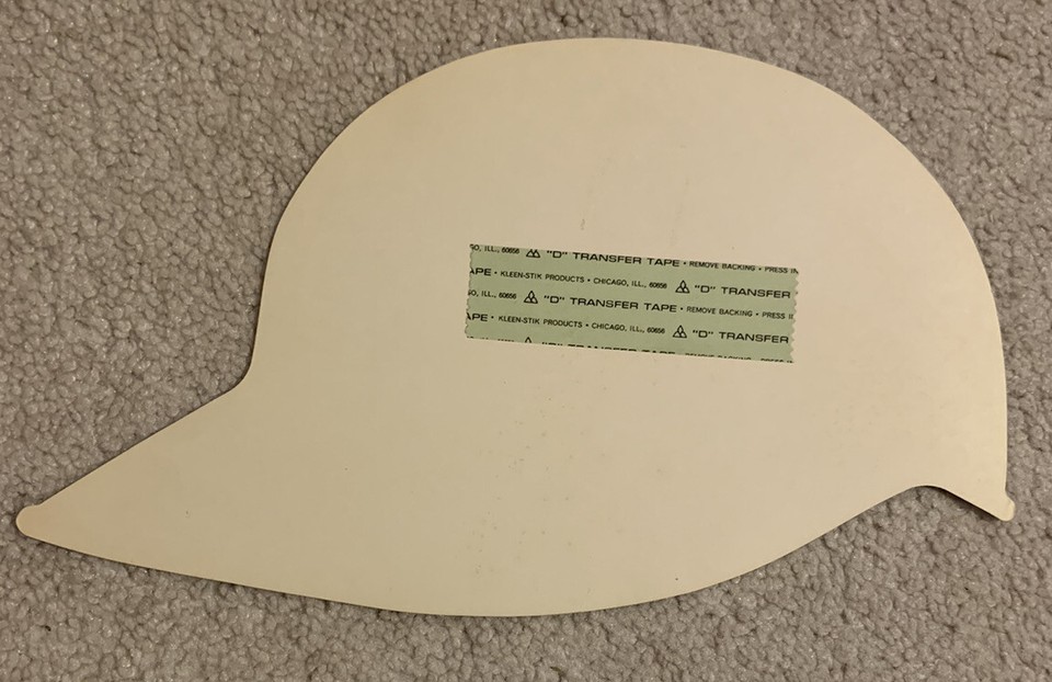 1970 San Francisco Giants Vintage MLB baseball hat helmet cardboard ...