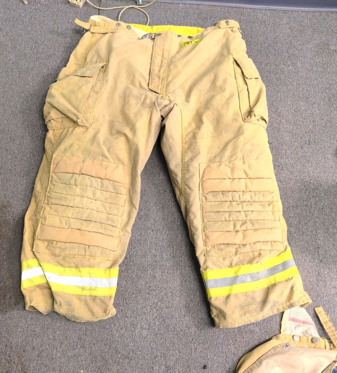 Firefighter Honeywell Morning Pride Turnout Bunker Pants 48x30 Tan ...