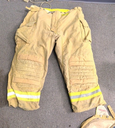 Firefighter Honeywell Morning Pride Turnout Bunker Pants 48x30 Tan ...