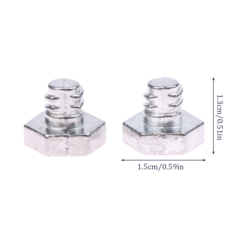 2Pcs 4D Screw Head Metal Face Bolts Top Fight Parts Gyro Accessories | eBay
