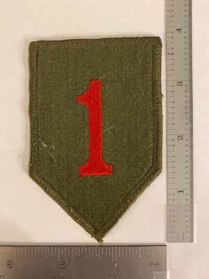 ORIGINAL/AUTHENTIC US Army 1st Infantry Division Patch | eBay