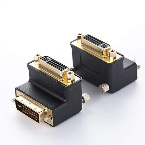DVI-I Female to DVI-D Male Right Angle Adapter 2 Pack | eBay