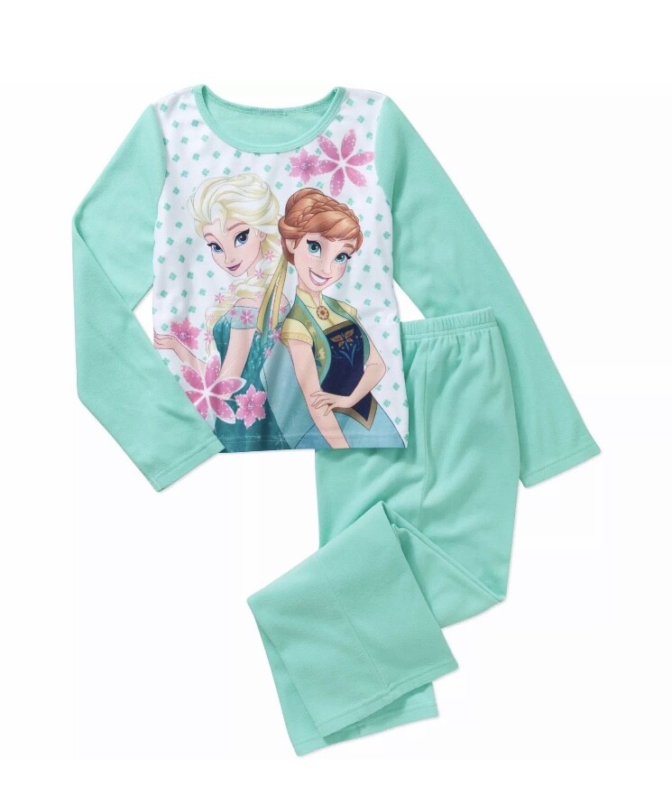 *NWT - DISNEY PRINCESS - 2-PC FLANNEL SLEEPWEAR SET | eBay