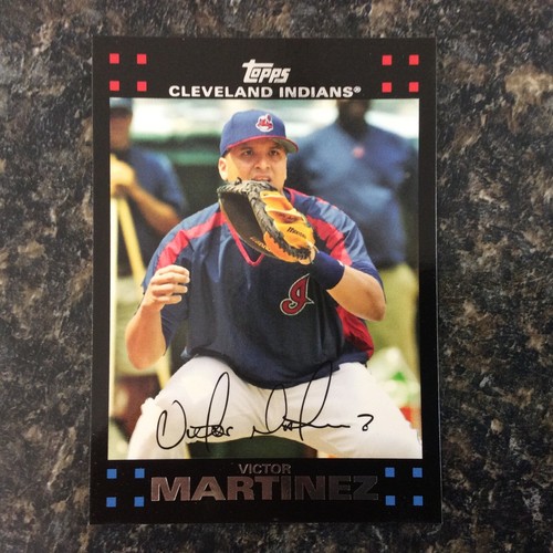 2007 Topps #434 Victor Martinez Cleveland Indians | eBay