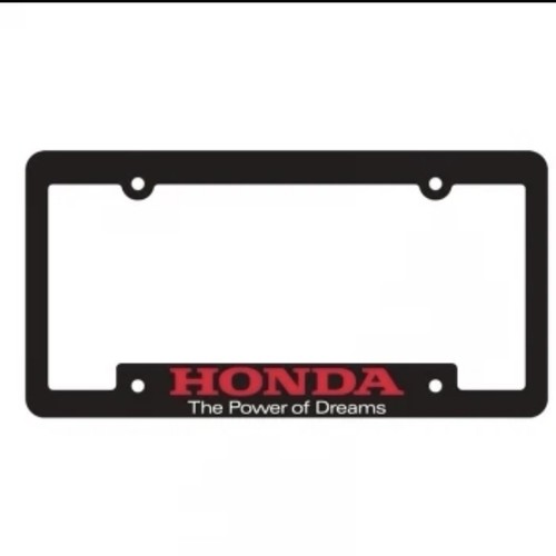 Honda Fit License Plate Frames Genuine Honda Power of Dreams License | eBay