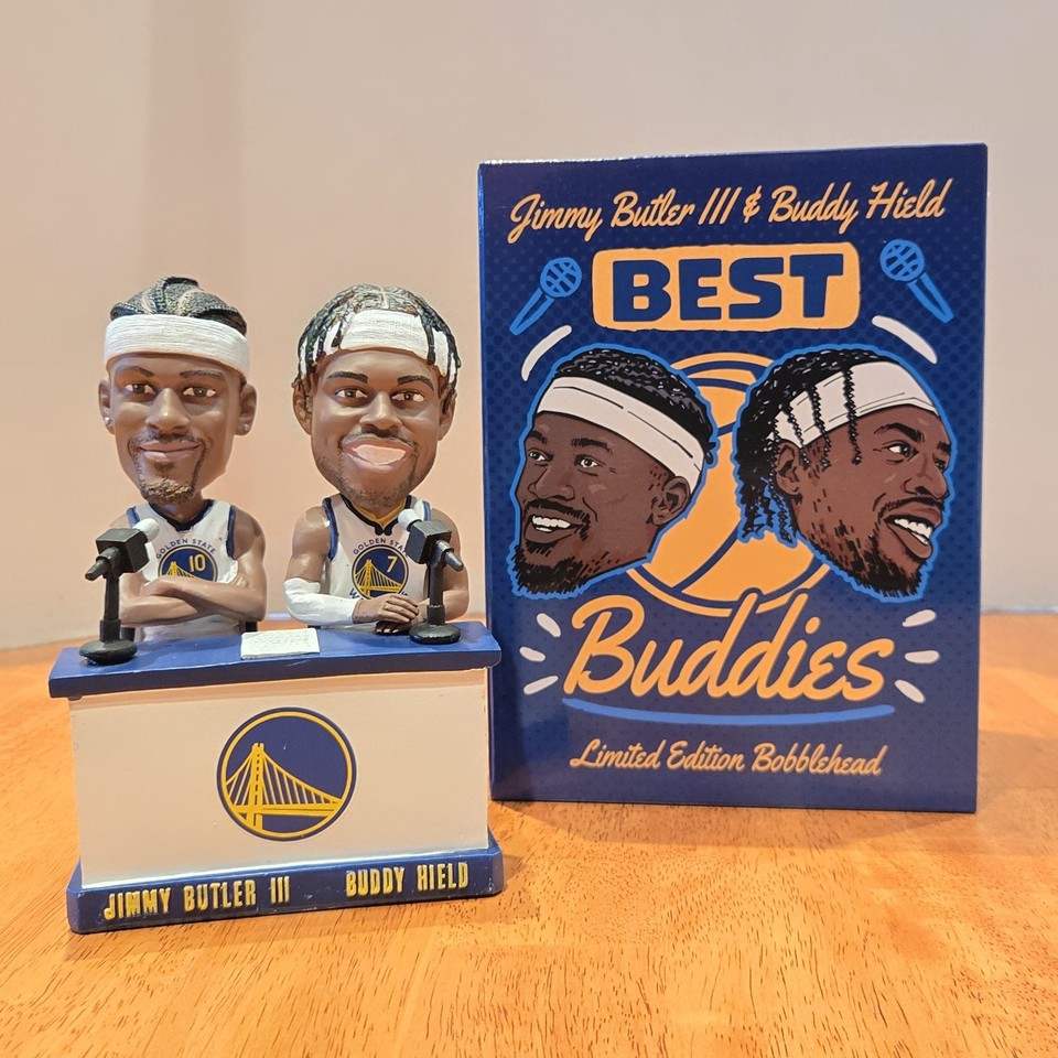 Golden State Warriors Jimmy Butler Buddy Hield Best Buddies Bobblehead ...