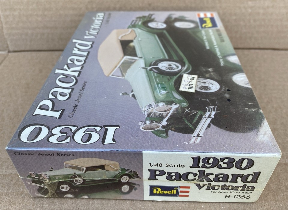 Revell H-1266 1930 Packard Victoria Classic Jewel Series 1/48 SEALED ...