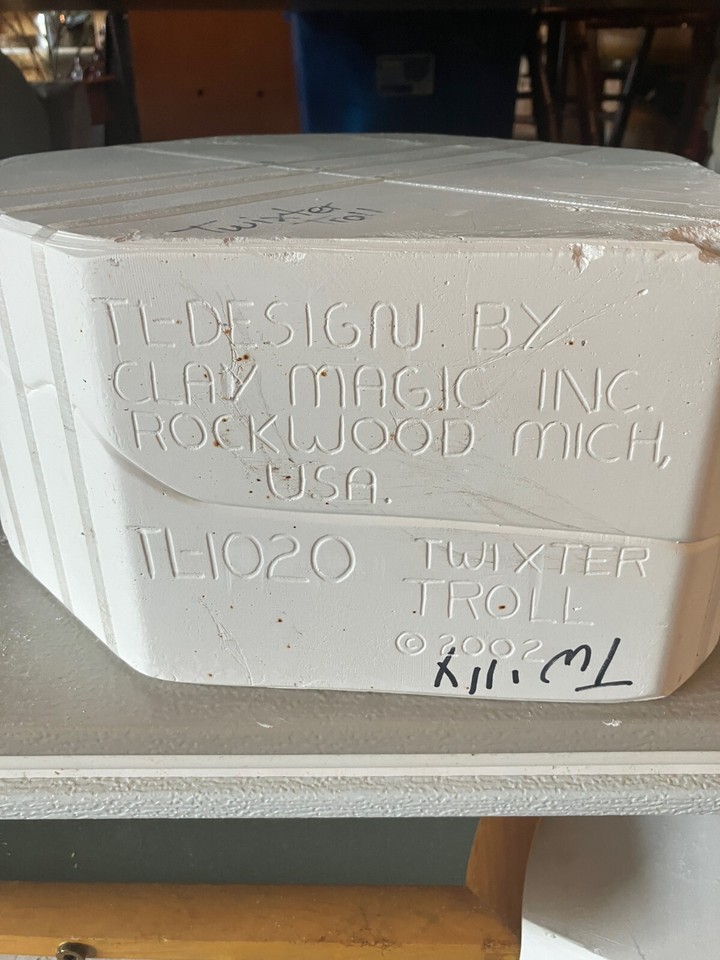 Clay Magic Twixter Boy Troll Ceramic Slip Mold | eBay