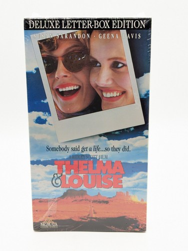 Thelma & Louise (VHS, 1992 Letterboxed Edition NEW FACTORY SEALED ...