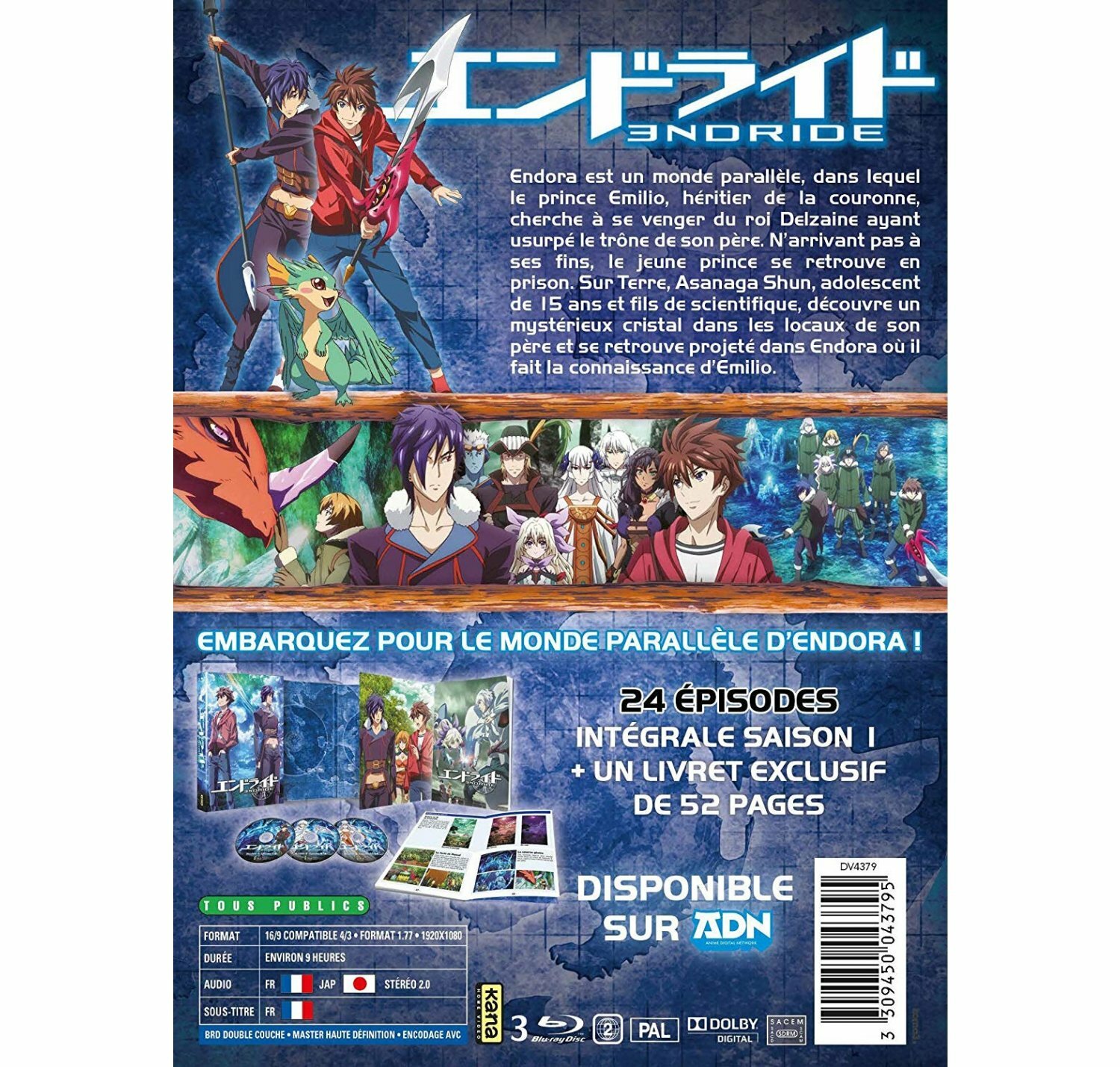 ENDRIDE [COFFRET 3 Blu-Ray + LIVRET] VO/VF/VOSTFR NEUF SOUS BLISTER | eBay