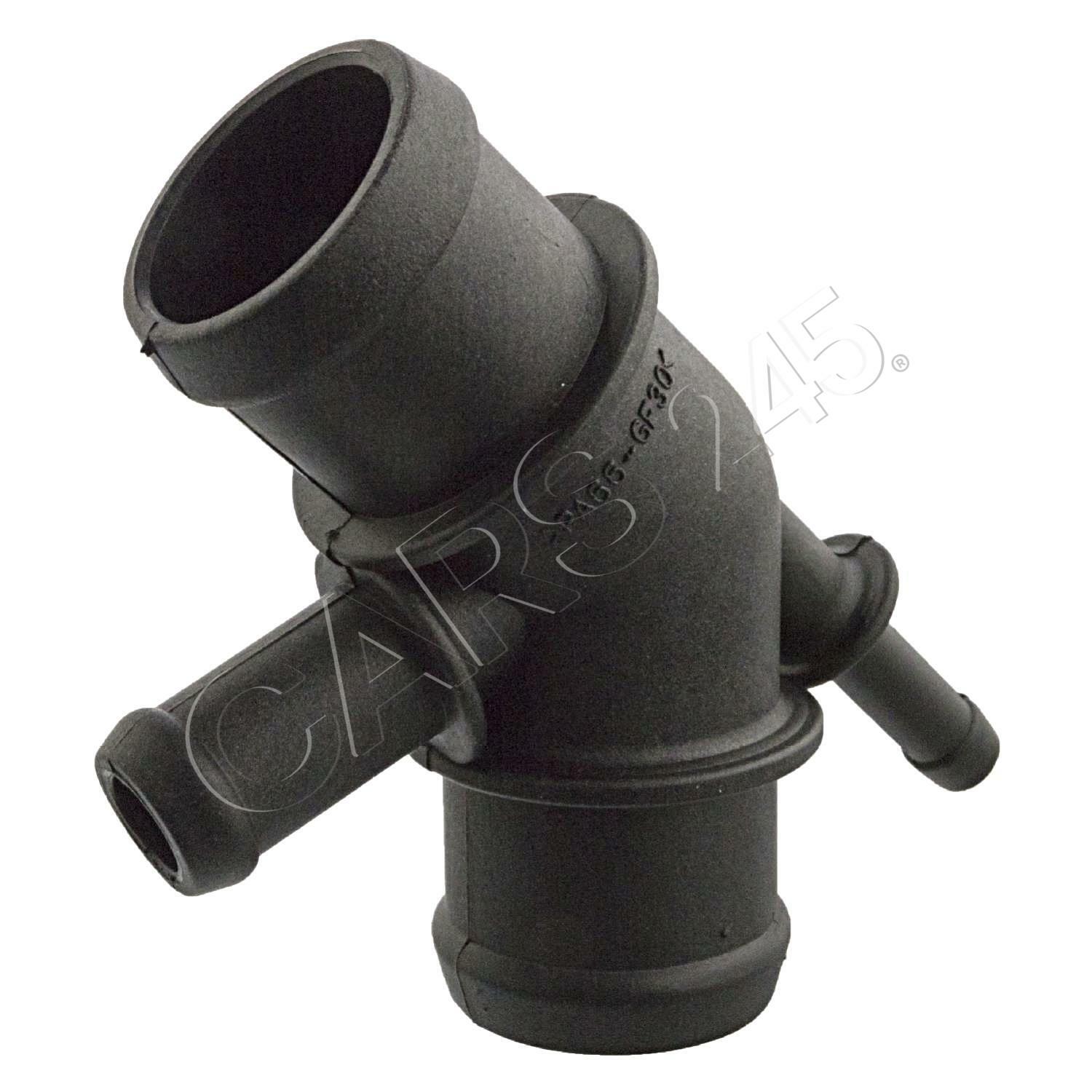 Coolant Flange FEBI Fits VW AUDI SKODA SEAT Bora Flight Golf Mk4 A3 ...