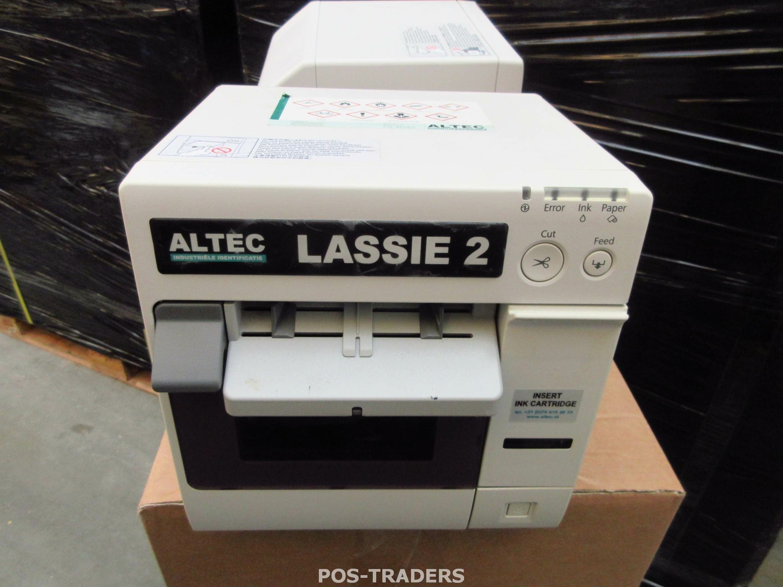 ALTEC LASSIE 2 Full Color Label Printer LAN NETWORK 300 dpi INK LIGHT ...