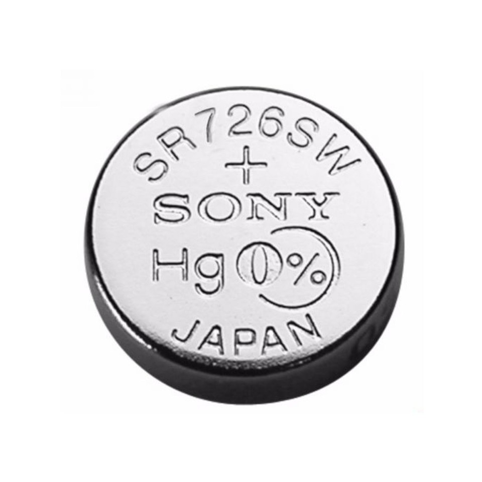4 NEW SONY 397 SR726SW SR726 silver oxide watch battery - JAPAN - USA ...