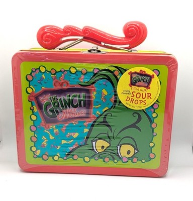 SEALED Dr. Seuss How the Grinch Stole Christmas Mini Metal Lunchbox ...