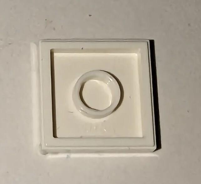 LEGO 2x2 White Tile With Black # 2 NUMBER TWO Pattern Part Piece HTF ...