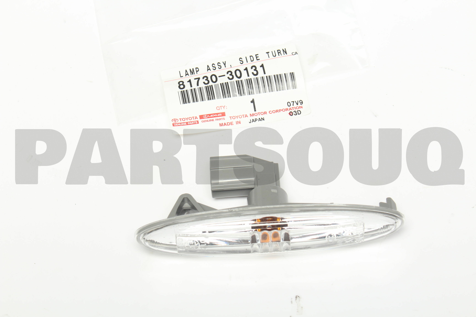 8173030131 Genuine Toyota LAMP ASSY, SIDE TURN SIGNAL, RH/LH 81730 ...