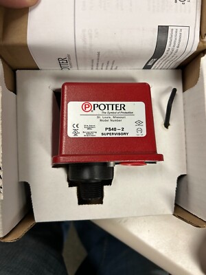 Potter PS40-2 High/Low Pressure Indicator Switch 10-60 PSI | eBay