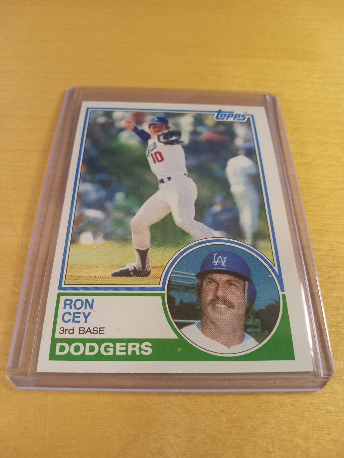 1983 Topps #15 RON CEY Los Angeles Dodgers Baseball Card, 3rd Baseman ...