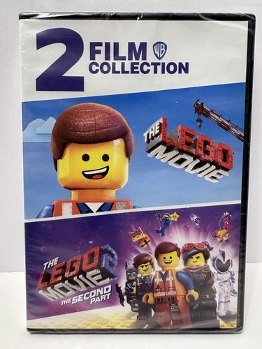 The Lego Movie & Lego Move 2 The Second Part DVD 2 Film Collection New ...