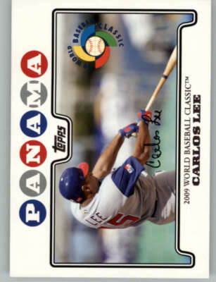 2008 Topps Update World Baseball Classic Preview #WBC21 Carlos Lee ID ...