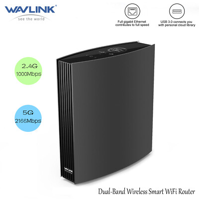 Wavlink AC3200 WiFi Router-Dual Band MU-MIMO Gigabit Wireless Internet ...