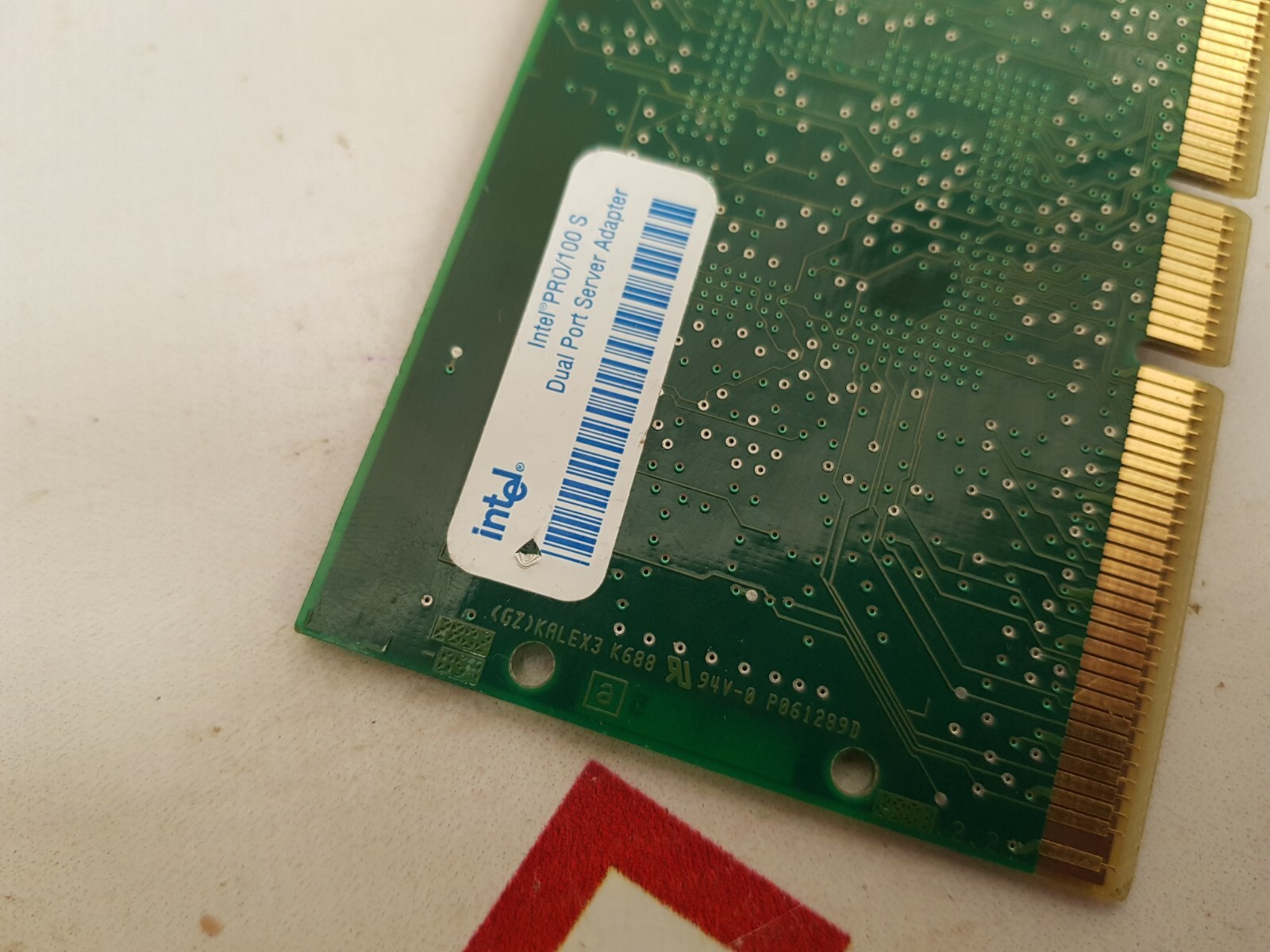 Intel Pro/100 S Dual Port Server Network Adapter PCI PCIX Pro 100 for ...