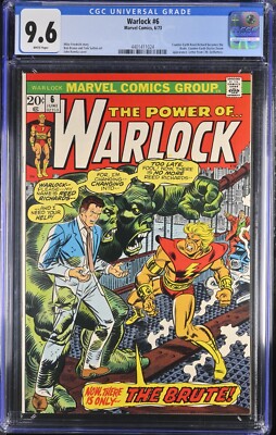 Warlock #6 CGC 9.6 (1973) Counter-Earth Reed Turns into Brute Marvel ...
