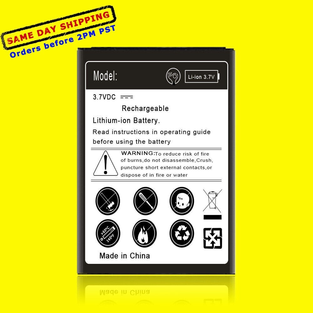 High-Performance Upgraded 1350mAh Lithium Extended Slim Battery f LG ...