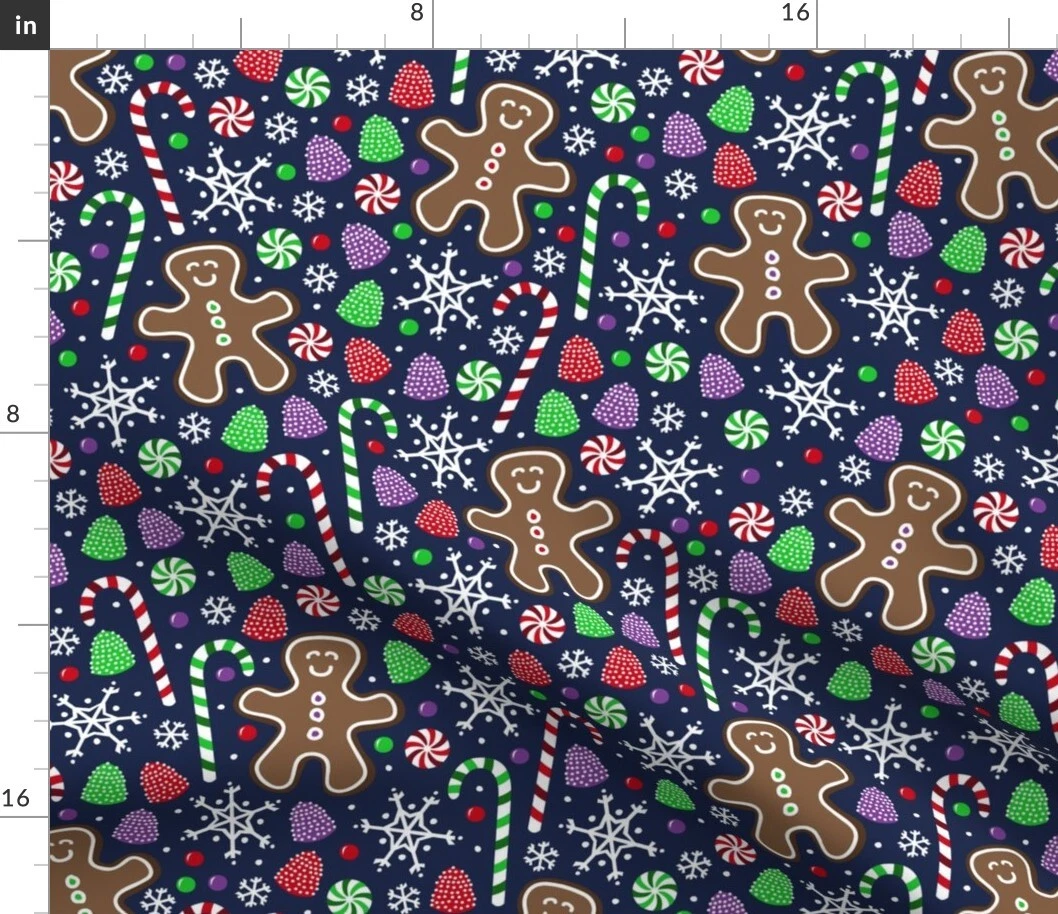 Gingerbread Fabric By The Yard
