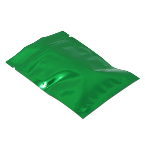 50 - 100X Green Smell Proof Foil for Zip Bags Food Lock Seal Aluminum ...