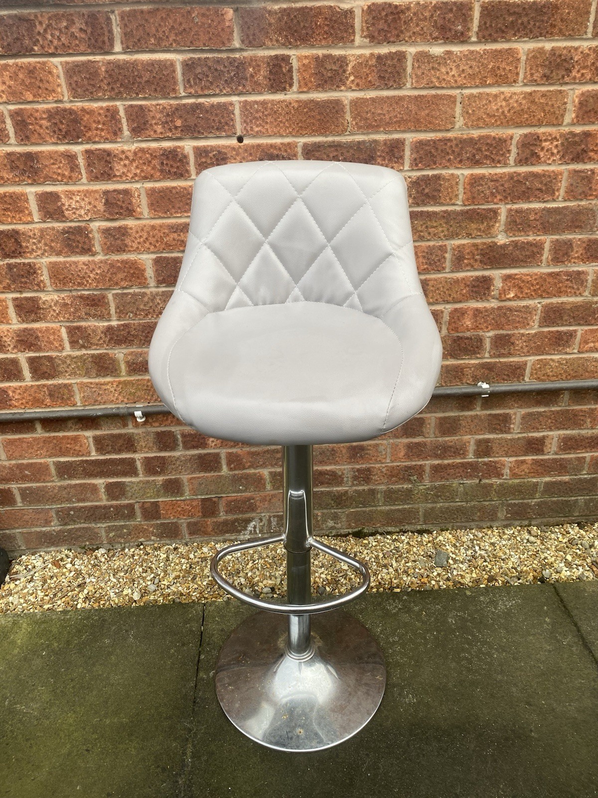 Grey Bar Stool | eBay UK