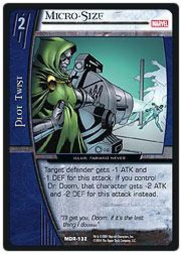 VS System: Micro-Size - Unlimited Edition - Foil [Played] Marvel ...