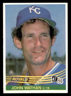 1984 Donruss #466 John Wathan Set Break | eBay