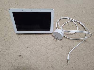 Google Nest Hub Chalk For Parts Powers On 842776107299 | eBay