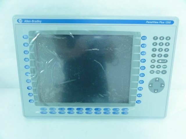 Allen-Bradley 2711 PanelView Plus 6 Terminal 1250 Model 12.1" Keypad ...