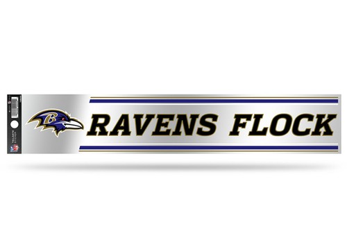 Baltimore Ravens NFL 3 x 17 Ravens Flock Slogan Decal FREE SHIP! | eBay