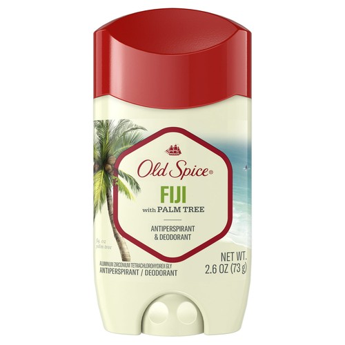 Old Spice Fiji Antiperspirant & Deodorant with Palm Tree Scent 2.6 Oz ...
