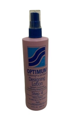 Vintage 1991 Optimum Soft Sheen Designing Lotion hair settin ...