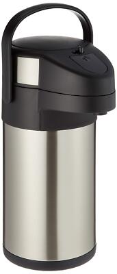 Tiger Thermos MAB-A300-XC Tiger Air Pot Sahara Big 3L Clear Stainless ...